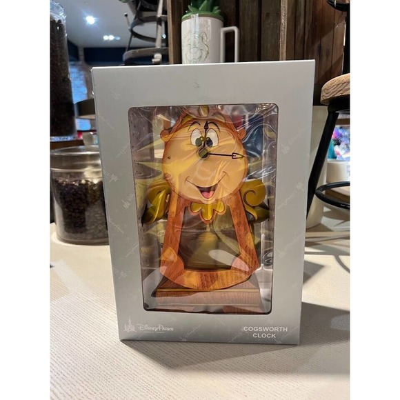 Disney | Toys | Disney Parks Beauty And The Beast Cogsworth Clock ...